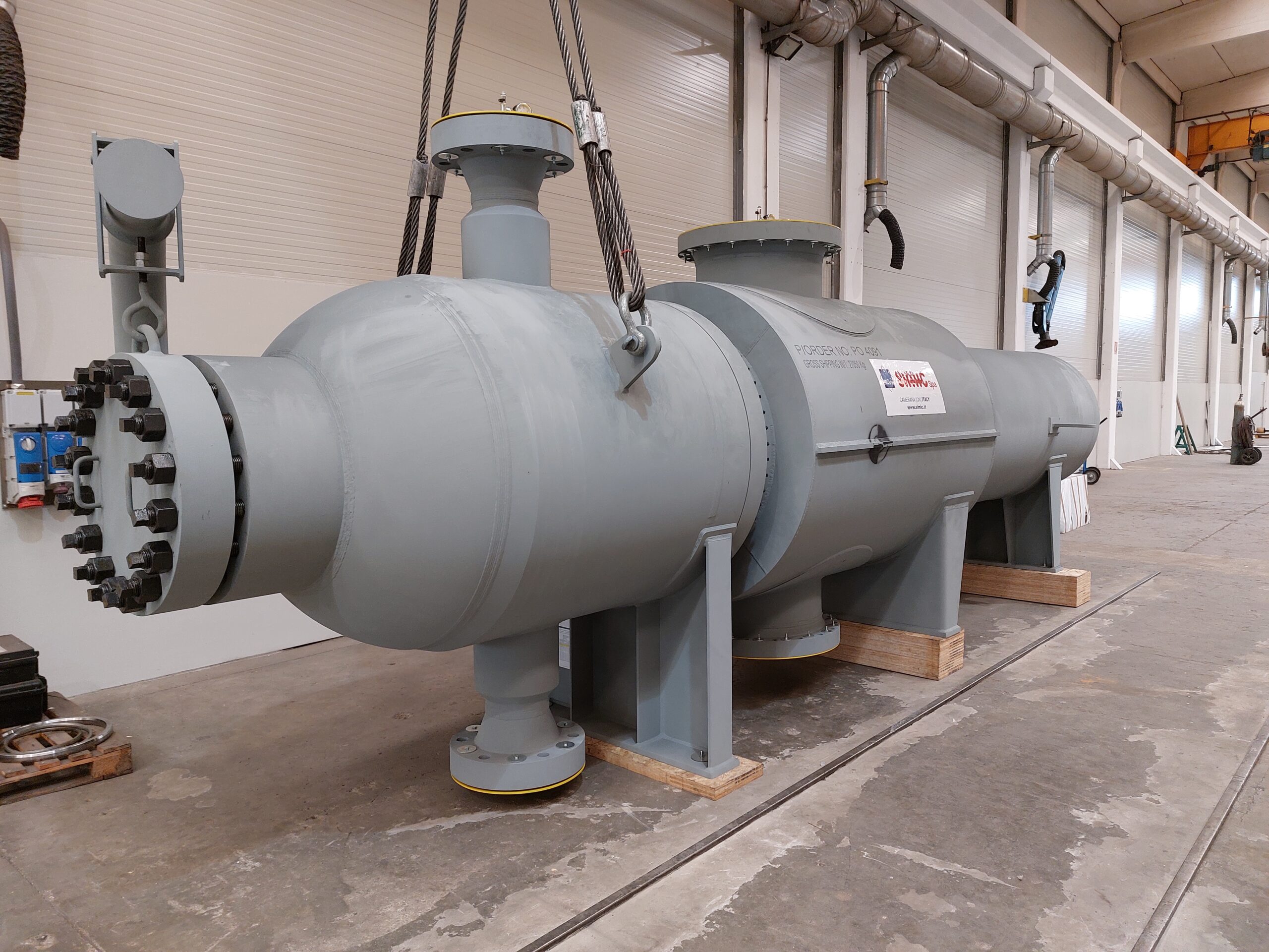 Nr. 1 Reformed Gas BFW Preheater - Simic S.p.A.